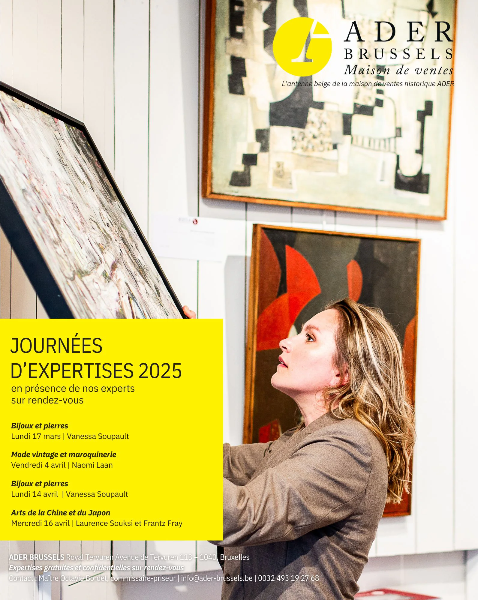 Maison de Ventes aux Enchères et Expertise à Bruxelles - Ader Paris